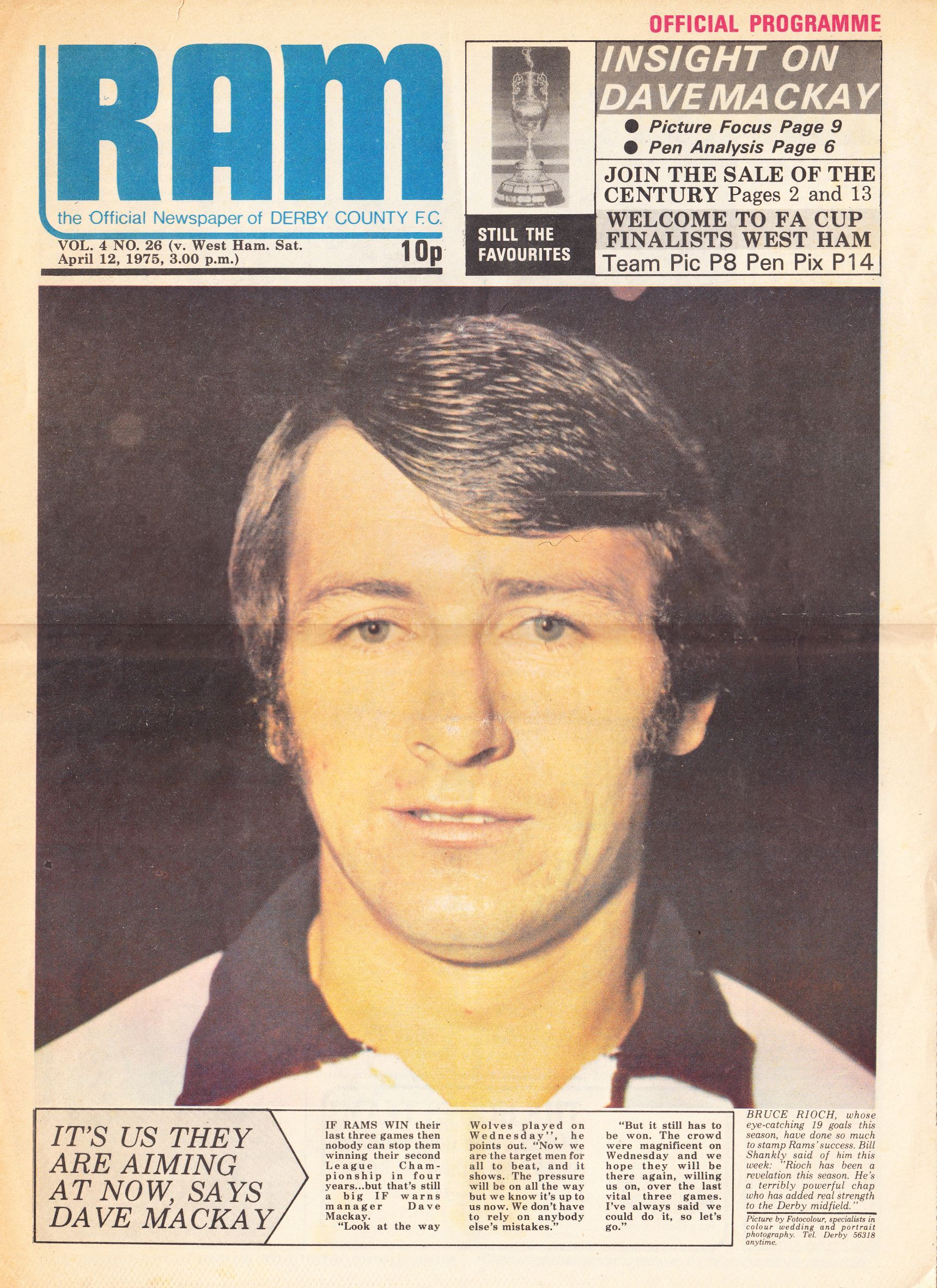 RamsTrust meets Bruce Rioch - RamsTrust
